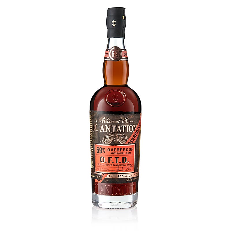 ESCA Nahrungsmittel - Plantation Rum Overproof Artisanal, O.F.T.D., 69% vol., 700 ml